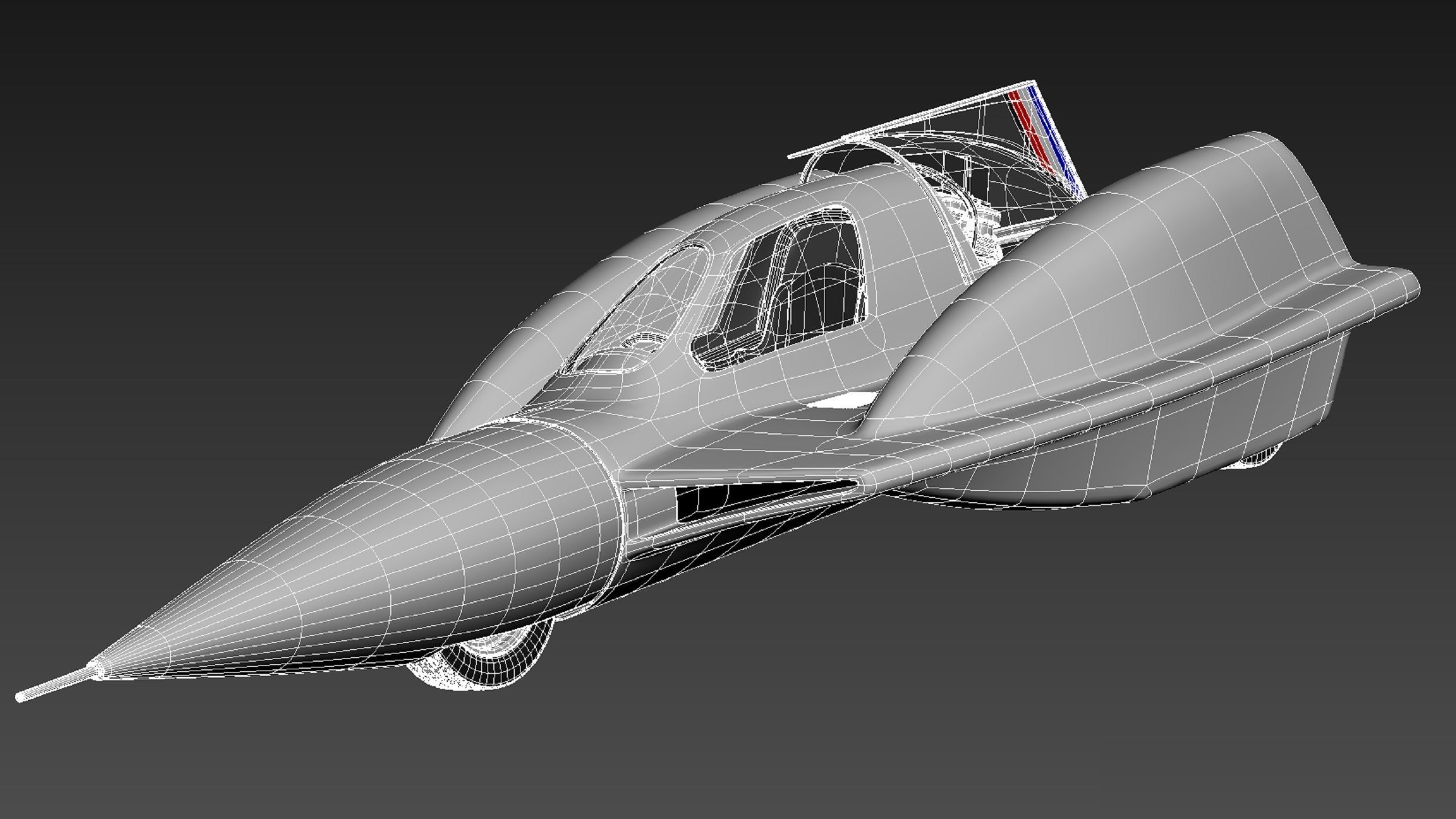 Turbo Sonic Concept Car Free Sample Model free 3D model | CGTrader