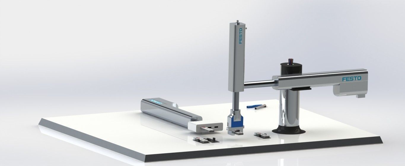 Festo Automation free 3D Model | CGTrader.com