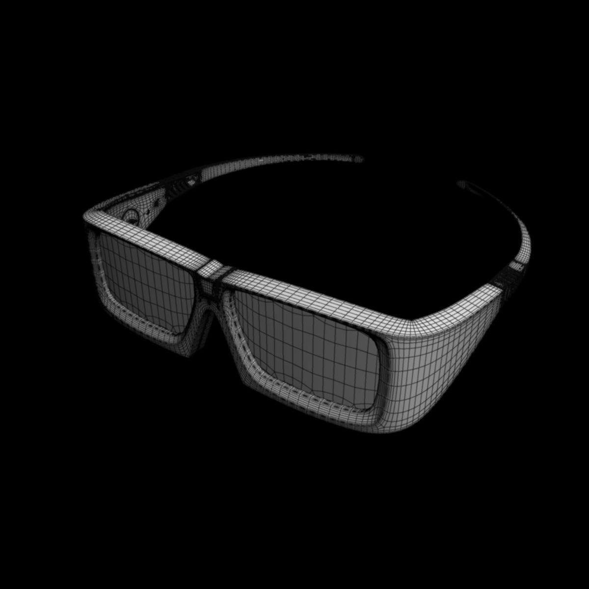 Glasses 3D 3D model | CGTrader