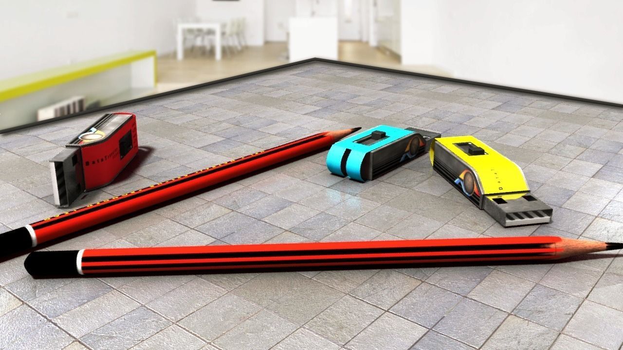 3D model USB Pendrive model VR / AR / low-poly | CGTrader