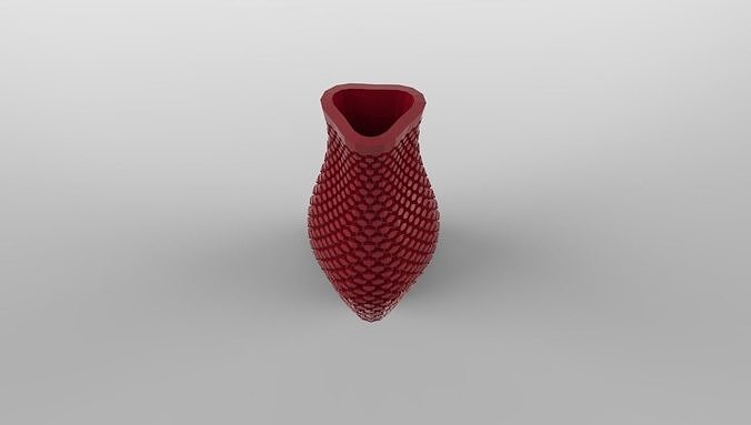 Tri Vase 3D model 3D printable | CGTrader