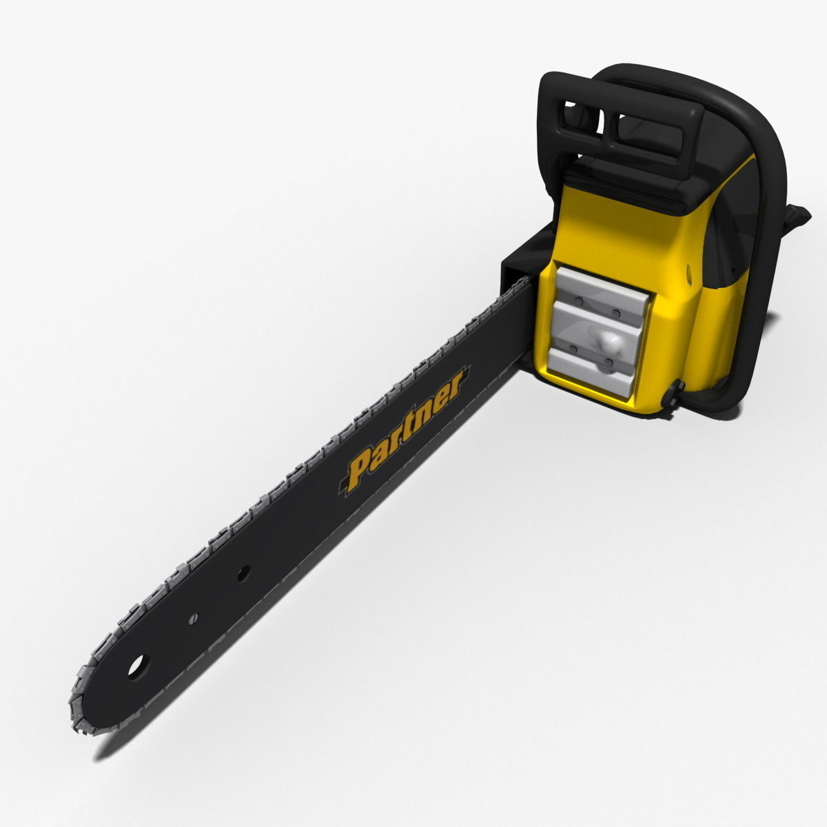 Chain saw Partner 3D model | CGTrader