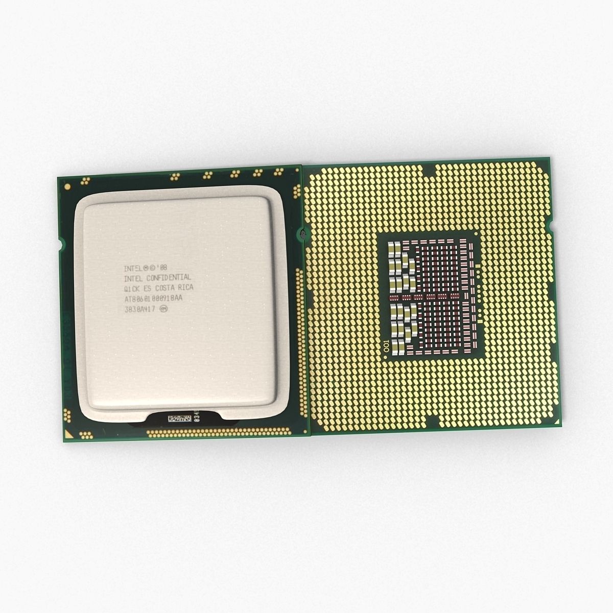 Intel i7 3D model | CGTrader