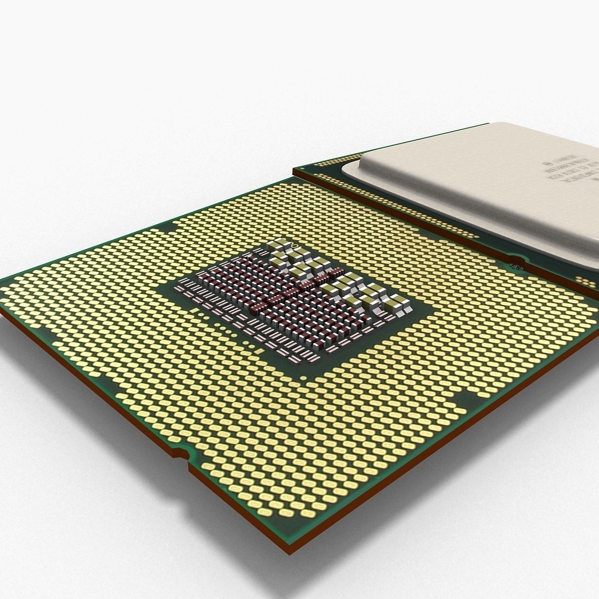 Intel i7 3D model | CGTrader