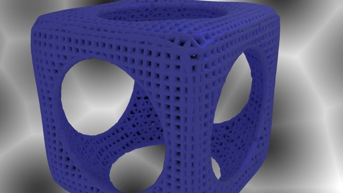 Cube Sphere Math Art 3d Model 3d Printable Stl