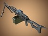 PKP Pecheneg Machine Gun 3D model | CGTrader