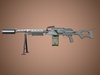 Kalashnikov Barsuk AEK-999 Machine Gun 3D model | CGTrader