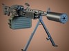 Kalashnikov Barsuk AEK-999 Machine Gun 3D model | CGTrader