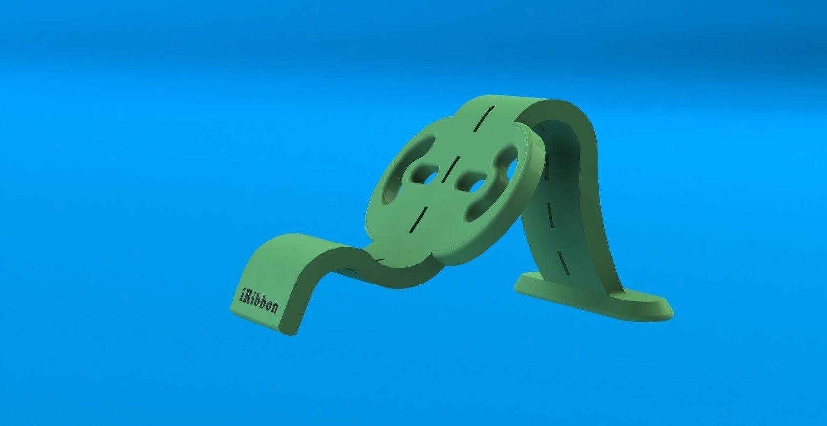 Ribbon stand iRibbon free 3D model | CGTrader