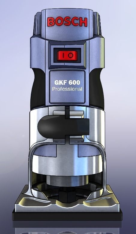 BOSCH GKF 600 free 3D model | CGTrader