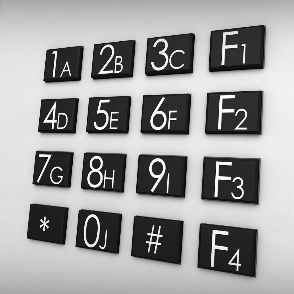 Intercom pack 3D model | CGTrader