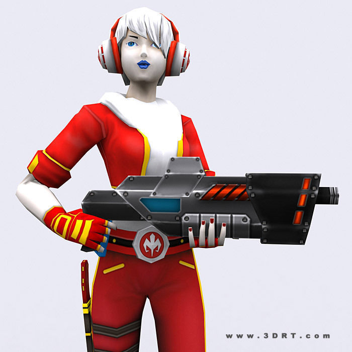 3D model 3DRT - Storm Troopers VR / AR / low-poly rigged animated ...