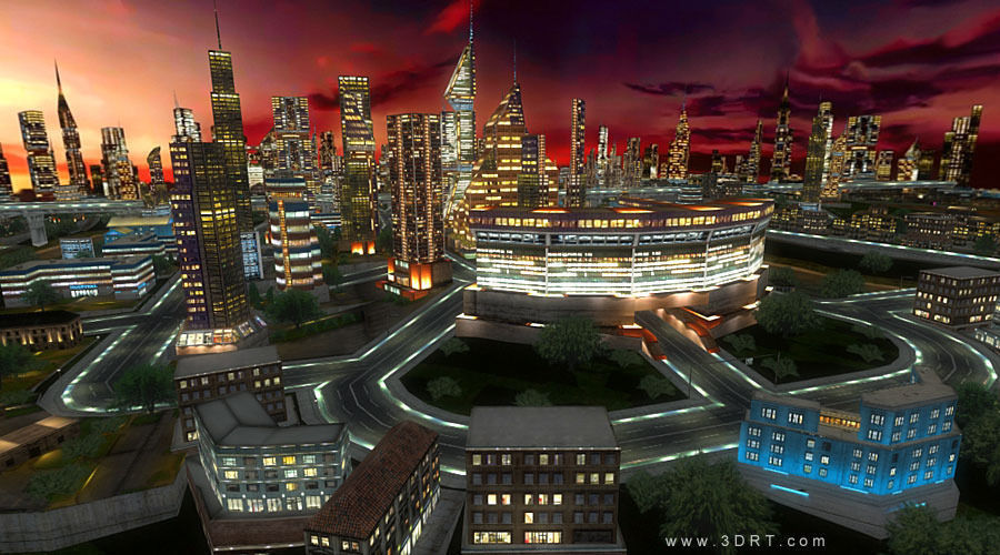 3D model 3DRT - Megacity Construction Kit VR / AR / low-poly | CGTrader