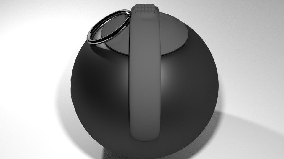 Hand Grenade Tear Gas aka Riot-control Grenade 3D model | CGTrader