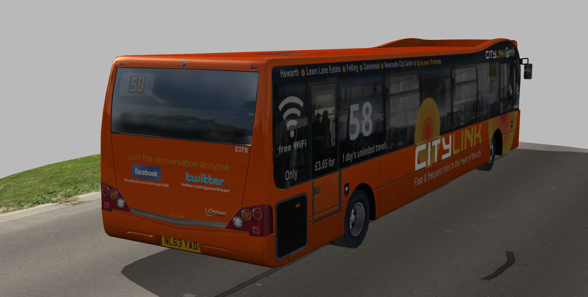 3D model Optare Versa CityLink VR / AR / low-poly rigged | CGTrader