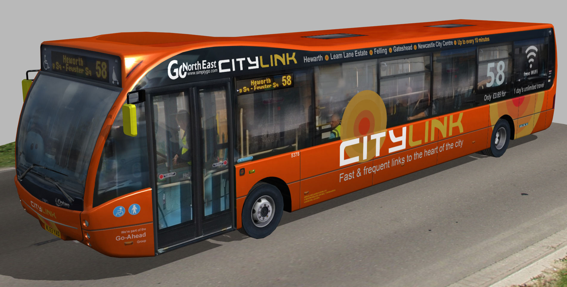 3D model Optare Versa CityLink VR / AR / low-poly rigged | CGTrader