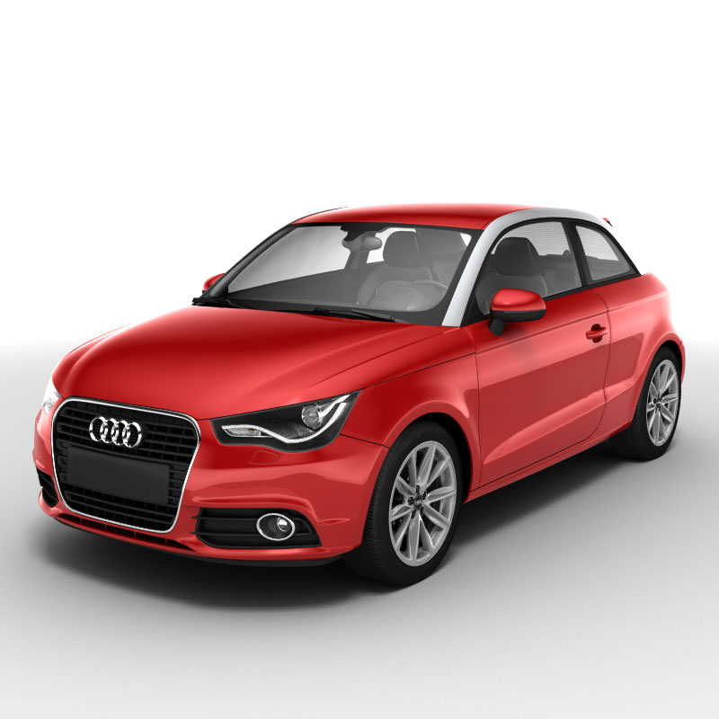 Audi A1 2010 3D model | CGTrader