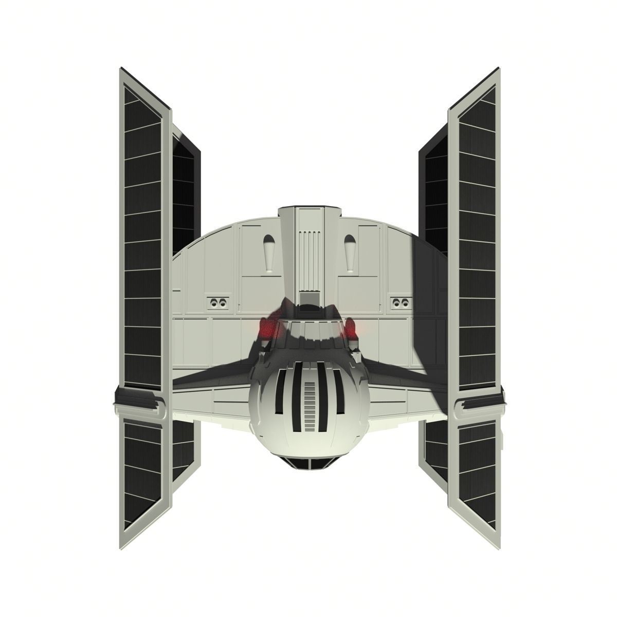 TIE Advanced x1 3D model | CGTrader