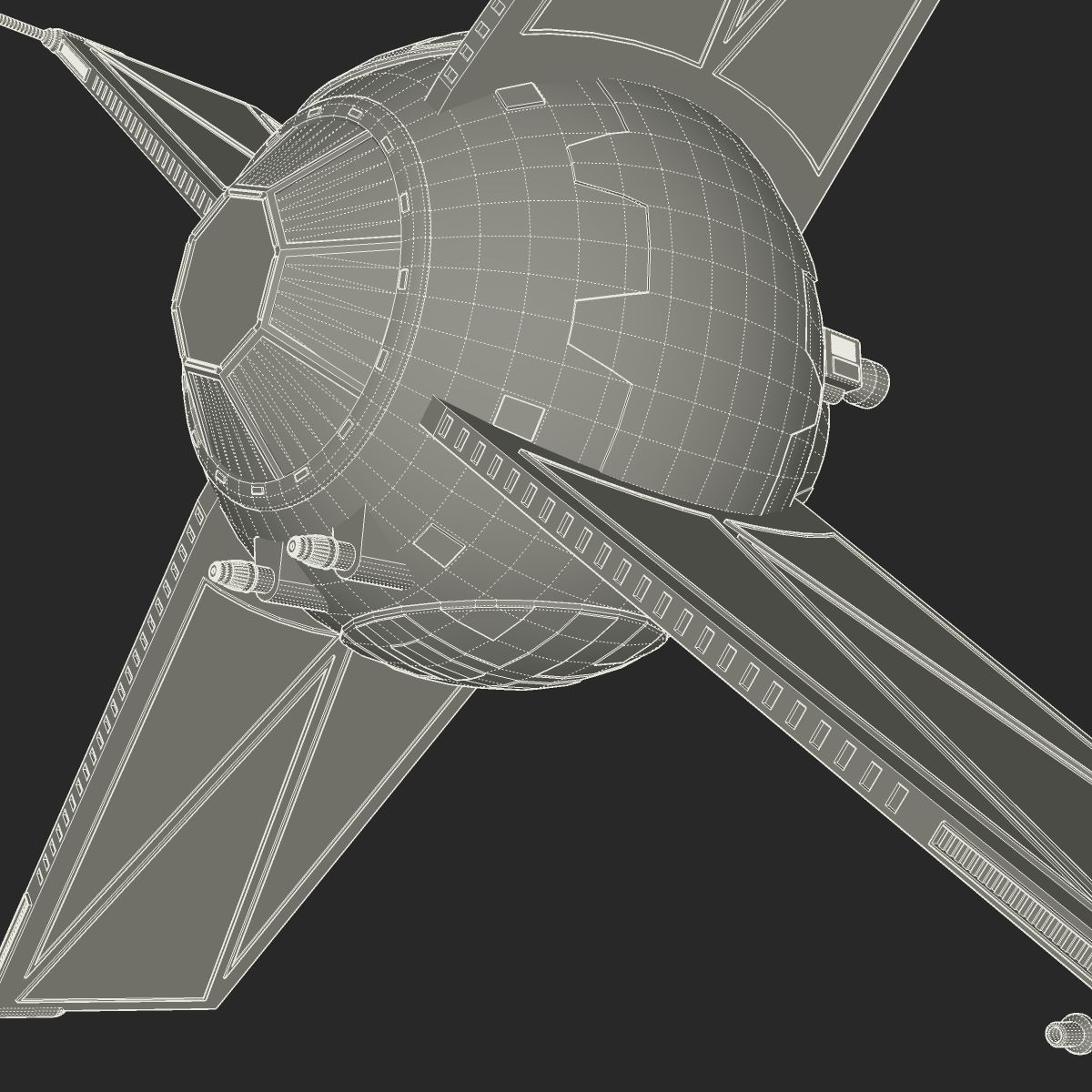 TIE Raptor 3D model | CGTrader