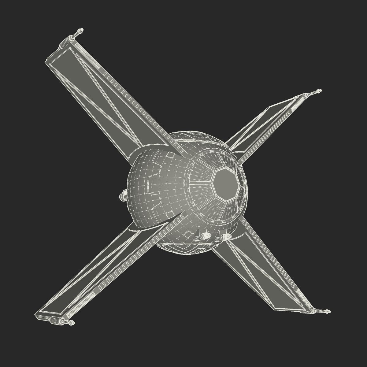 TIE Raptor 3D model | CGTrader