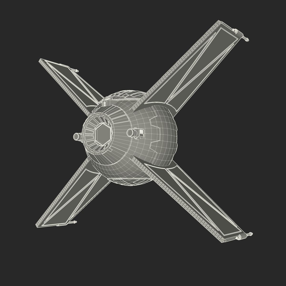 TIE Raptor 3D model | CGTrader