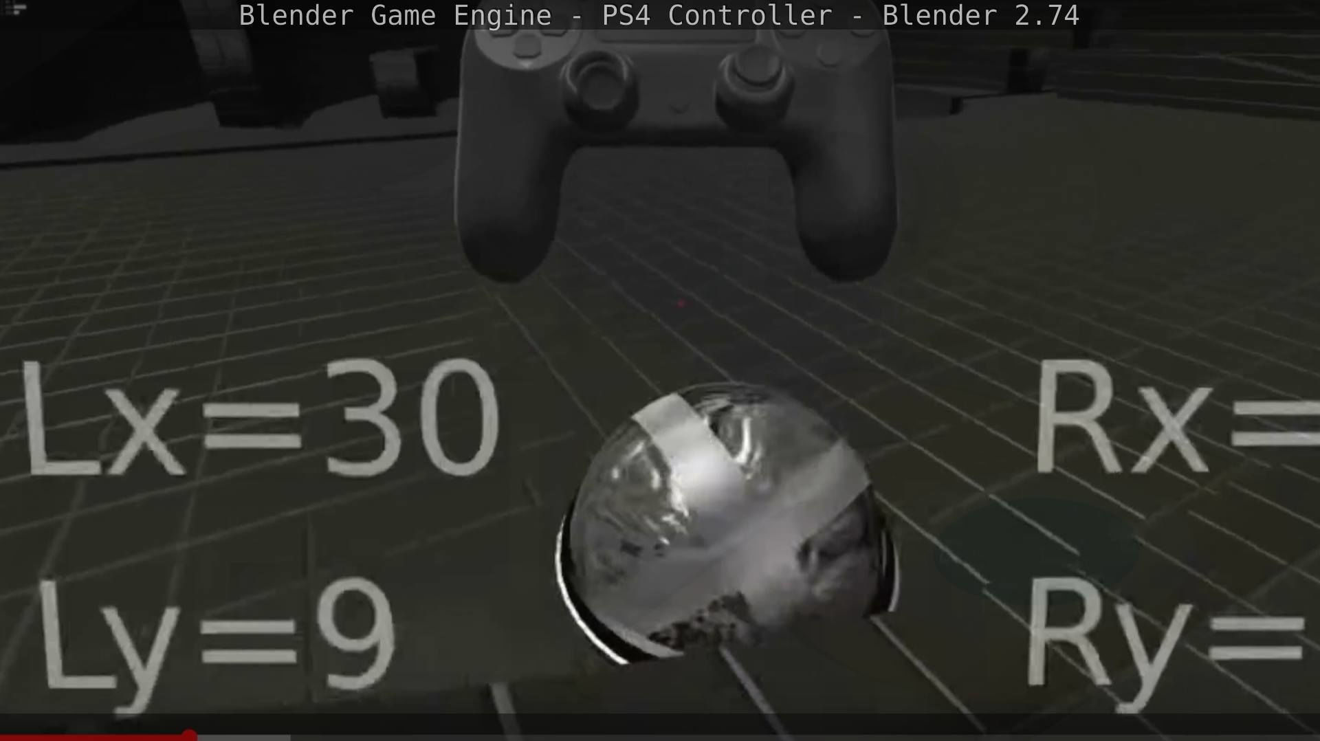 Blender Game Engine Ps4 Controller Python Script Free Vr Ar Low Poly 3d Model Animated