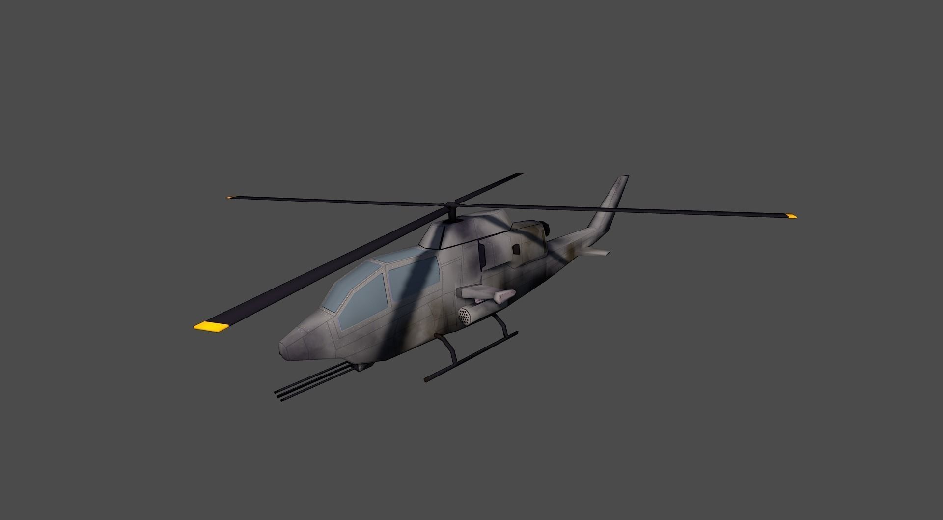 3D model Apache Helicopter lowpoly VR / AR / low-poly | CGTrader