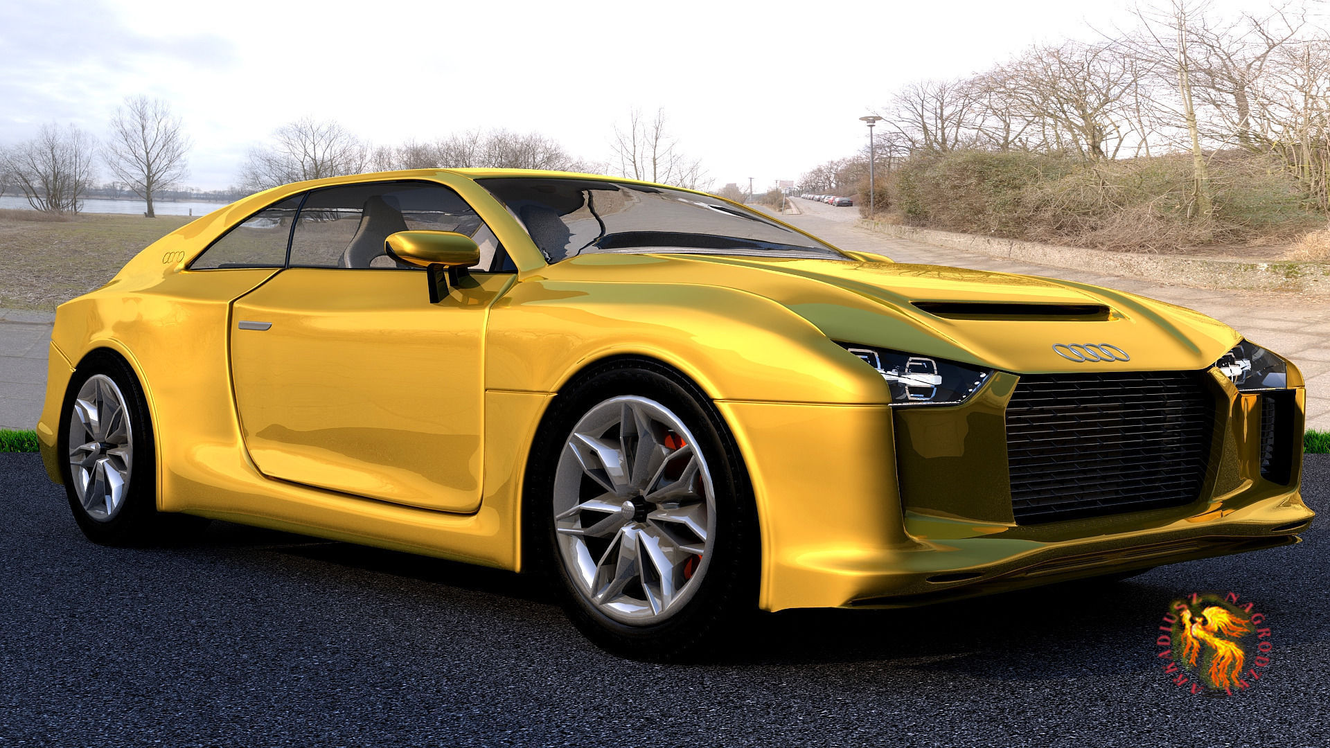 audi quattro 2010 3D model | CGTrader
