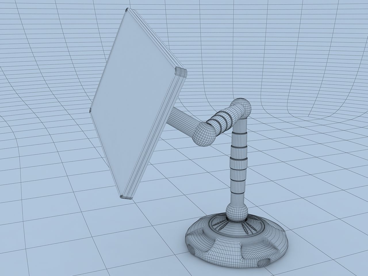 MAGIC SCREEN TV 3D model animated | CGTrader