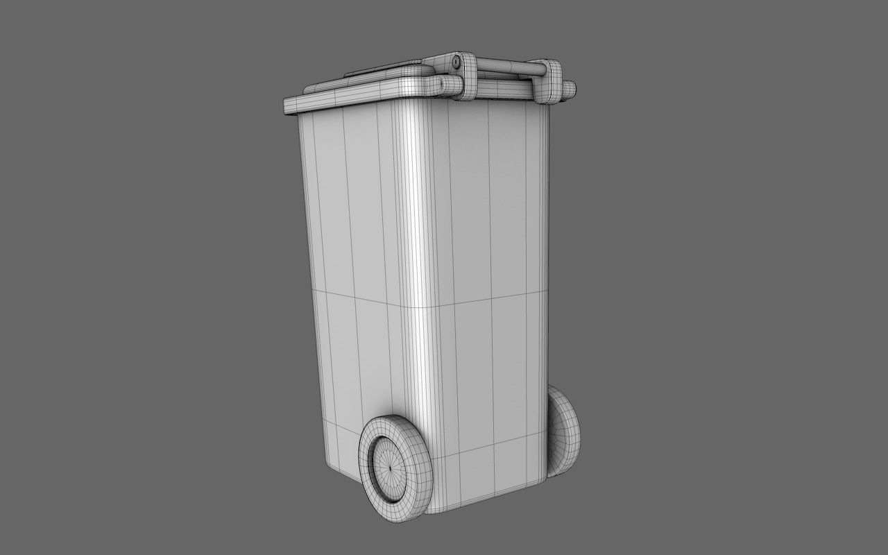 Garbage Bin 3D model | CGTrader