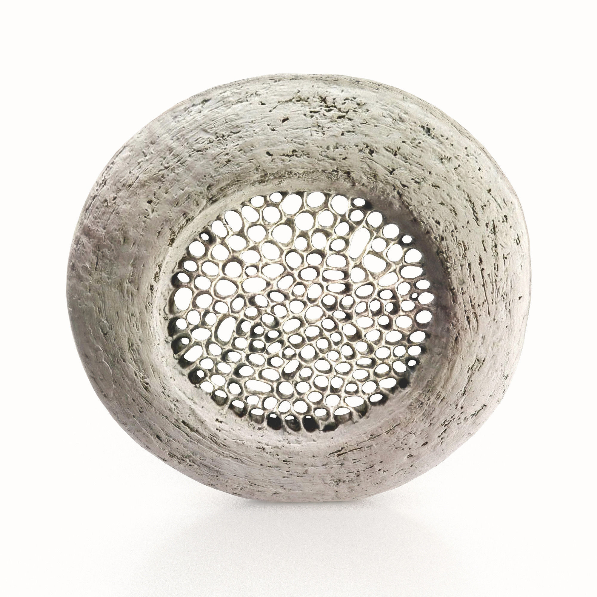 Organic Wheel Sculpture 3D model | CGTrader