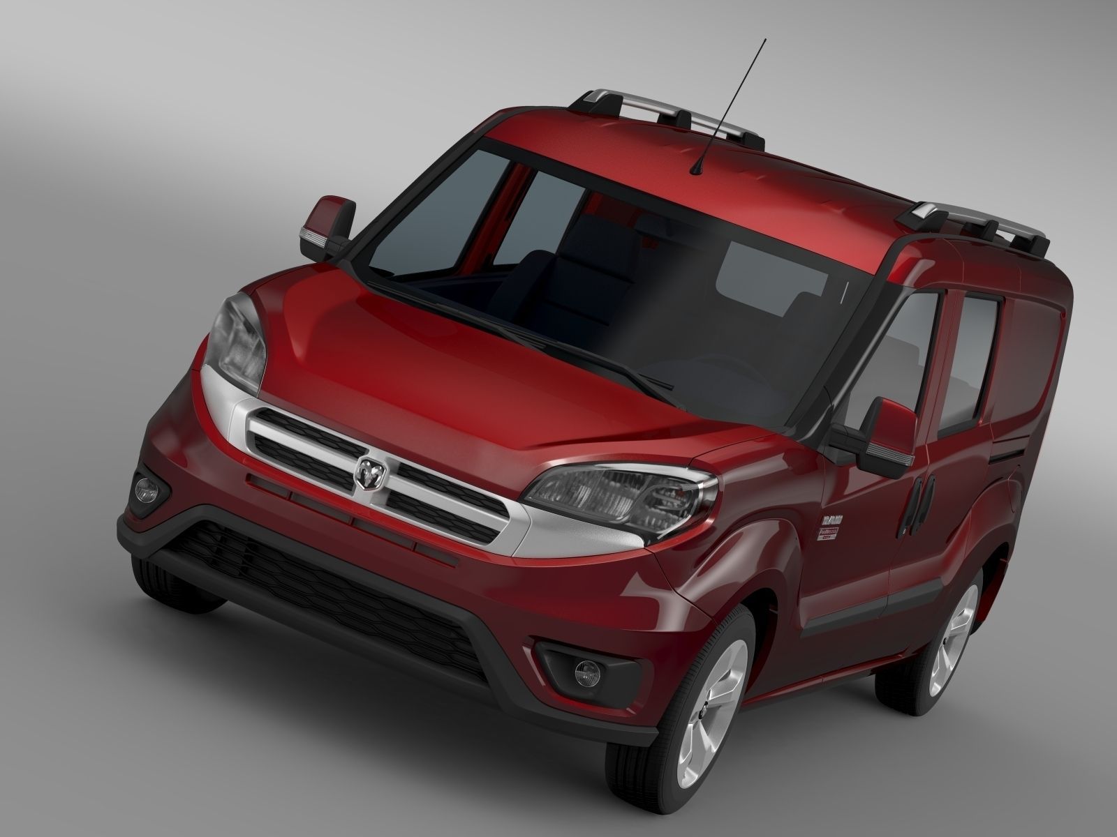 Ram ProMaster City Wagon SLT 2017 3D model | CGTrader