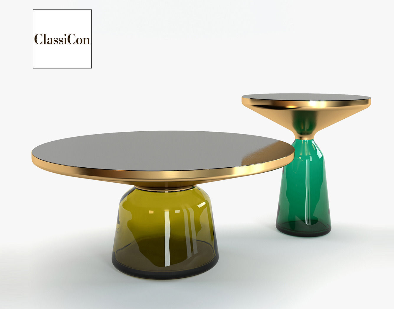 Bell Classicon Coffee Tables 3D model | CGTrader