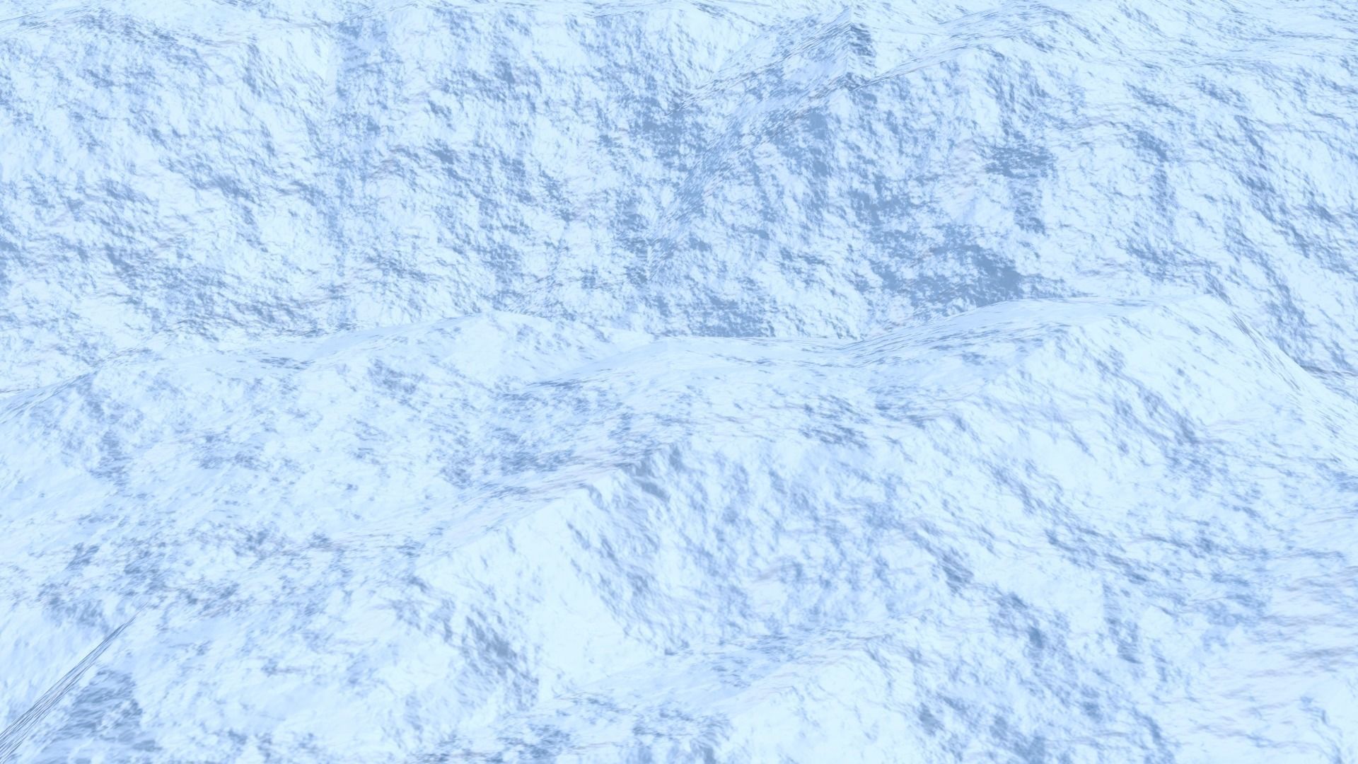 Snow Terrains Basic 3D model | CGTrader