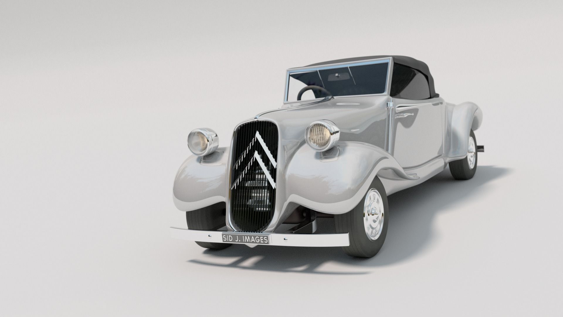 Old Citroen C11 3D model | CGTrader