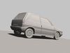 FIAT UNO - 3d model 3D model | CGTrader