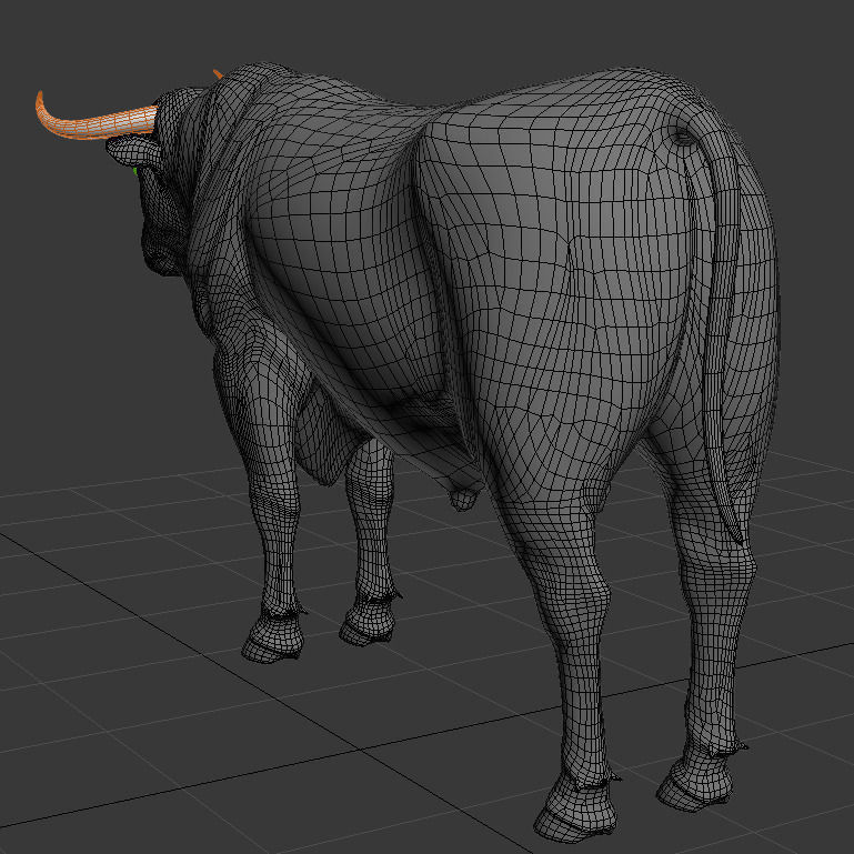 Ultimate Bull - 3d model 3D model animated rigged | CGTrader