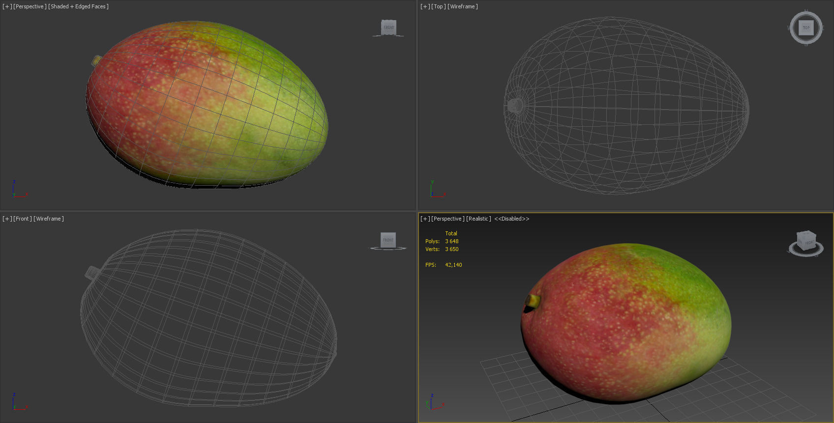 Mango 3D model | CGTrader