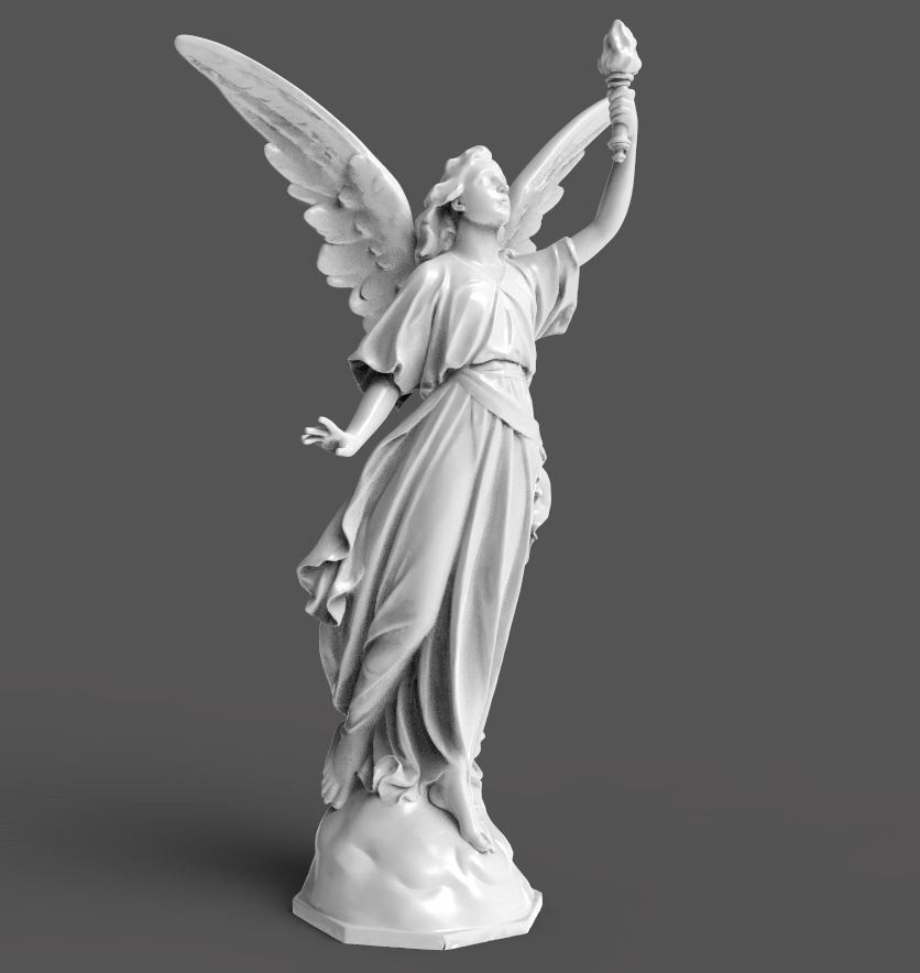 goddess statue 3D model 3D printable | CGTrader