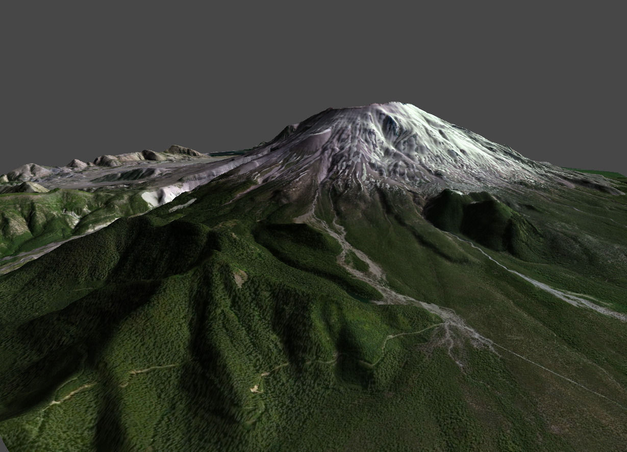 Mt ST Helens 3D model | CGTrader