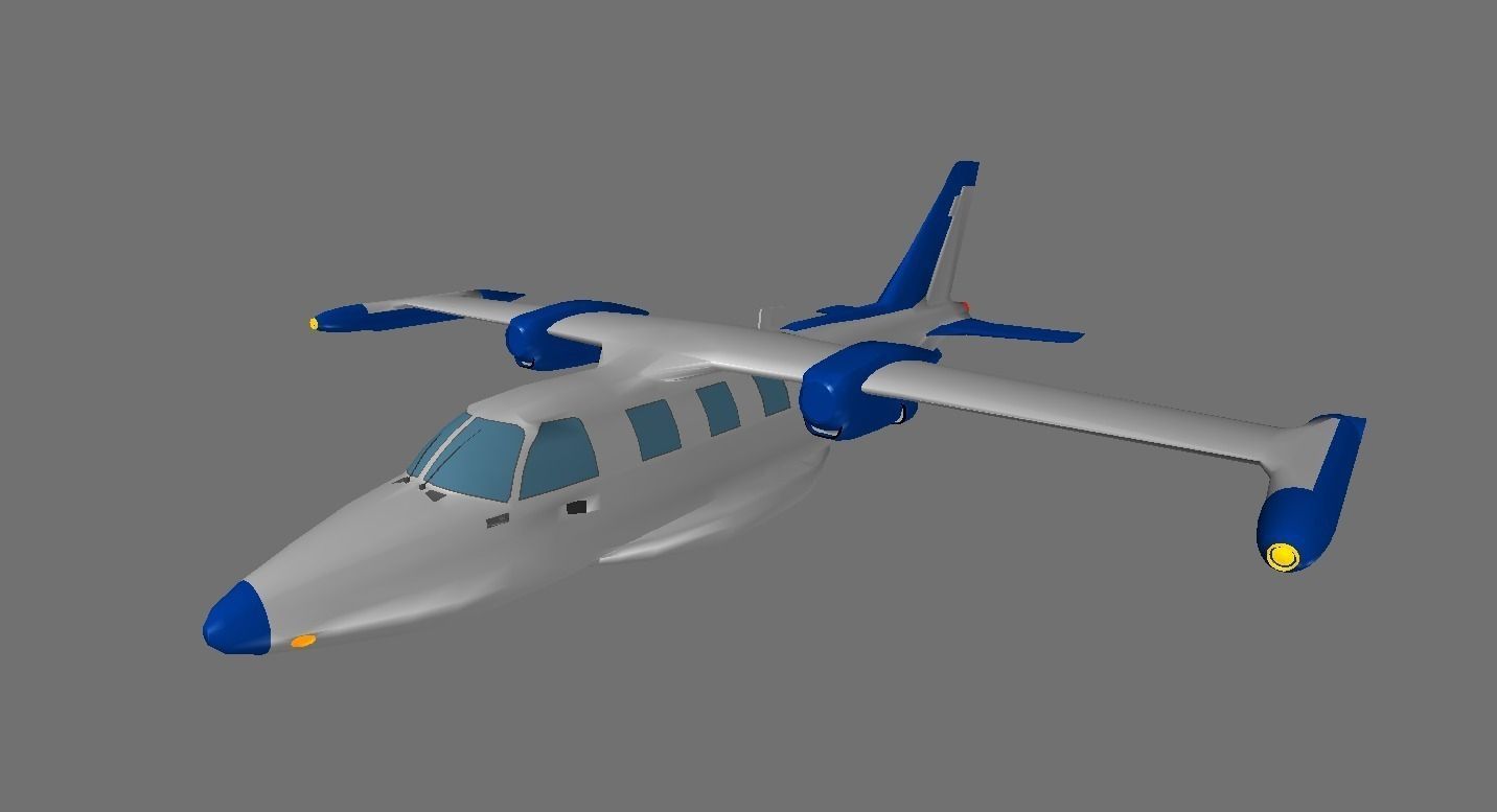 3D Small Plane | CGTrader
