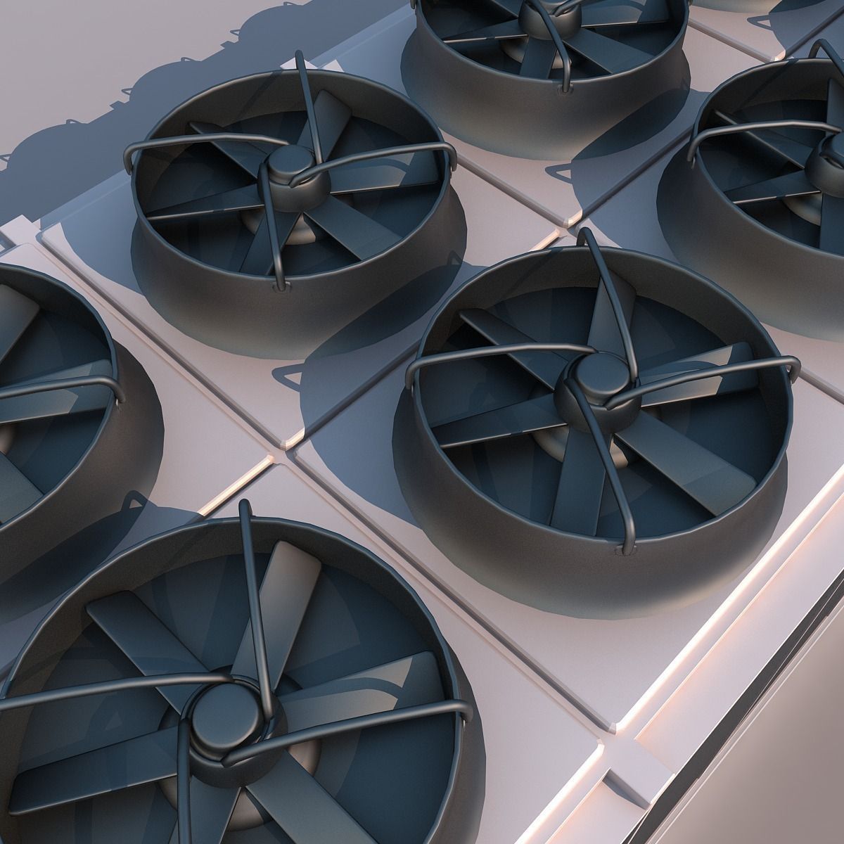 Condenser 3D model | CGTrader