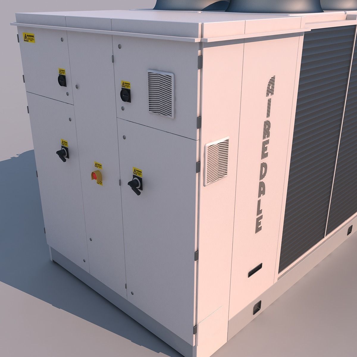 Condenser 3D model | CGTrader