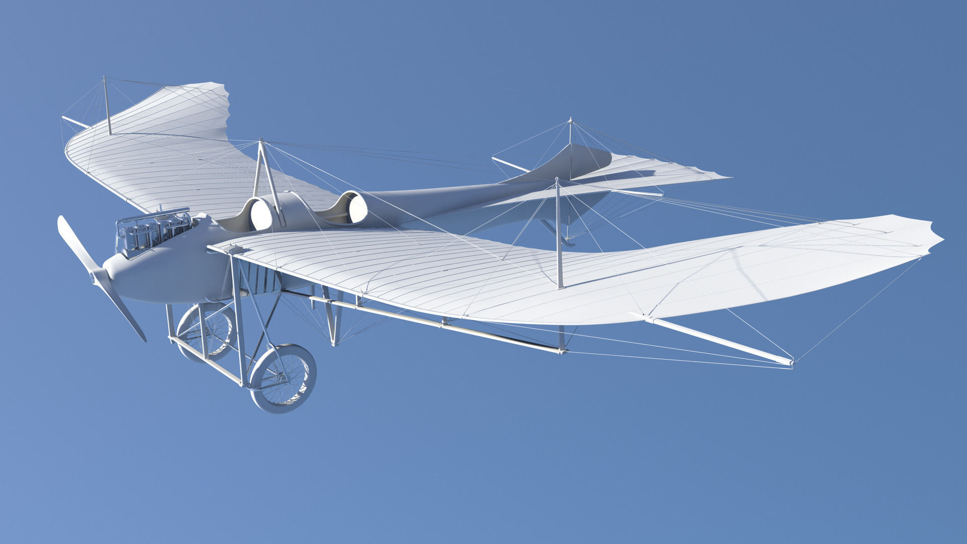 TAUBE PLANE 3D model | CGTrader