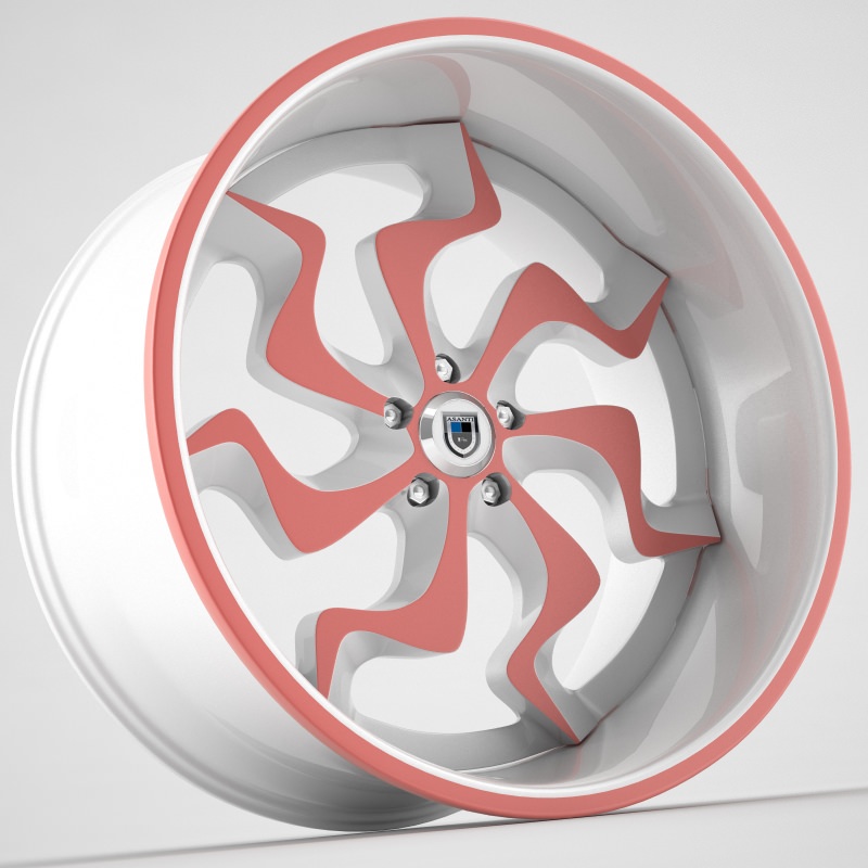 Antera Ace Asanti rims 3D model | CGTrader