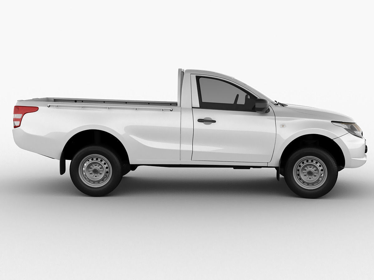 Mitsubishi L200 Triton 2015 Single Cab 3D model | CGTrader