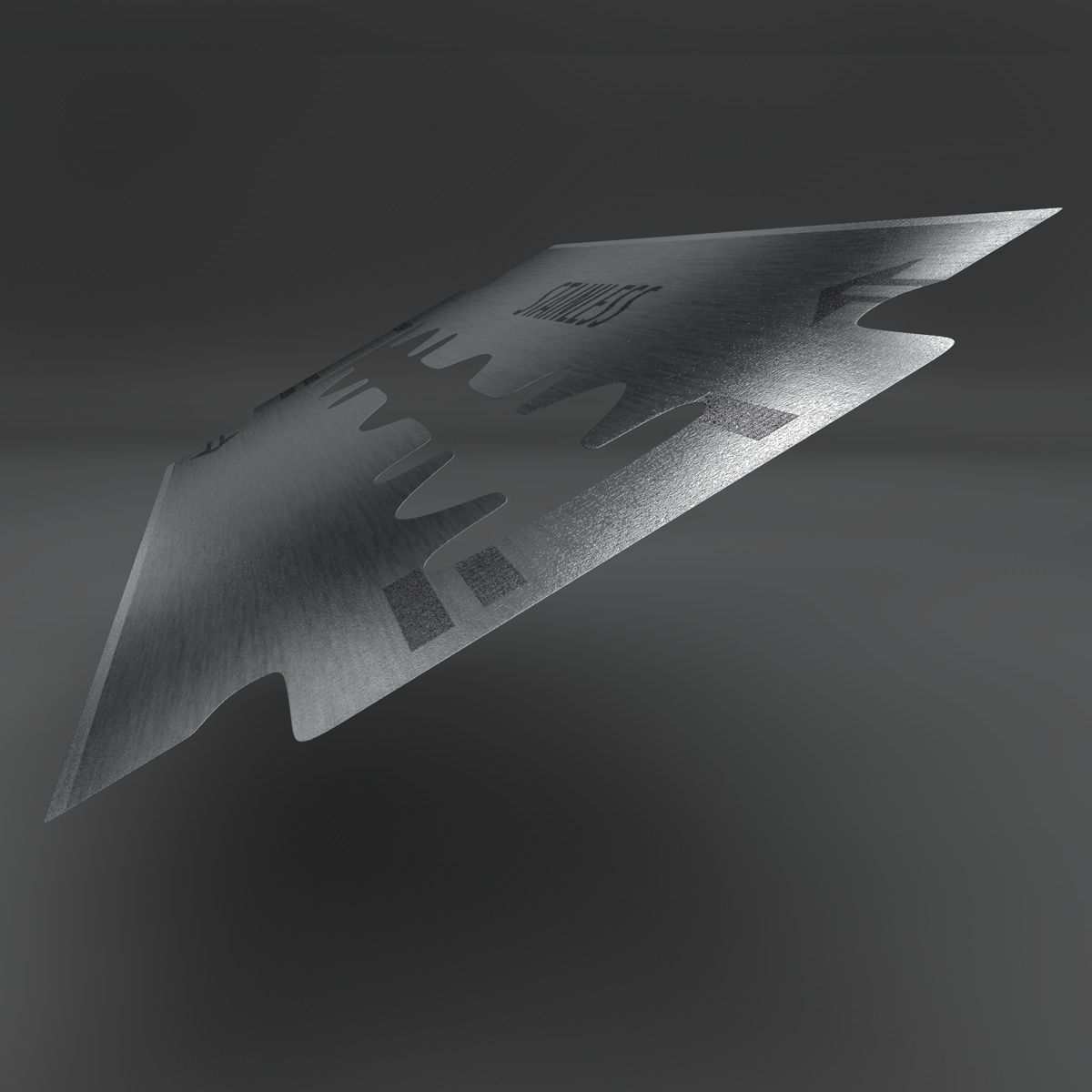 Razor blade 3D model | CGTrader