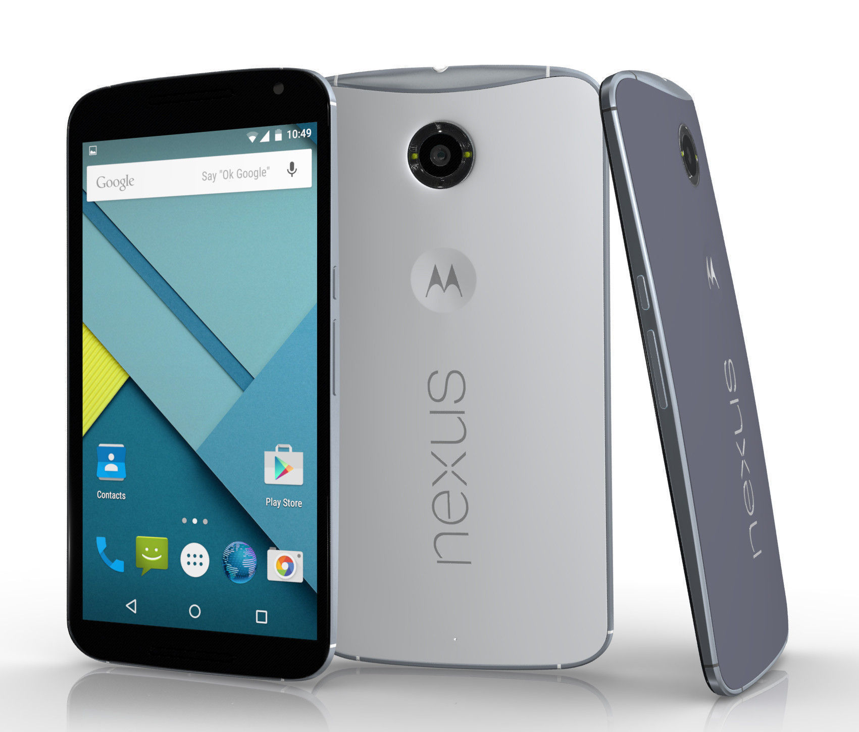 Motorola Google Nexus 6 3D Model Game ready .max .obj .3ds .fbx ...
