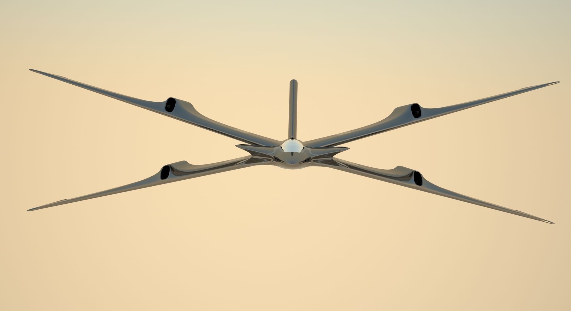 Spaceship - a simple spaceship 3D model | CGTrader