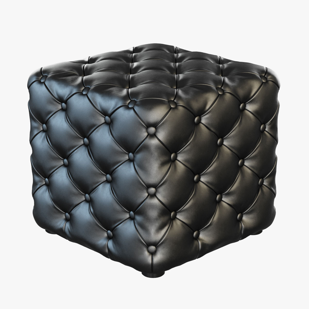 Pouf Porada Alcide 3D model | CGTrader